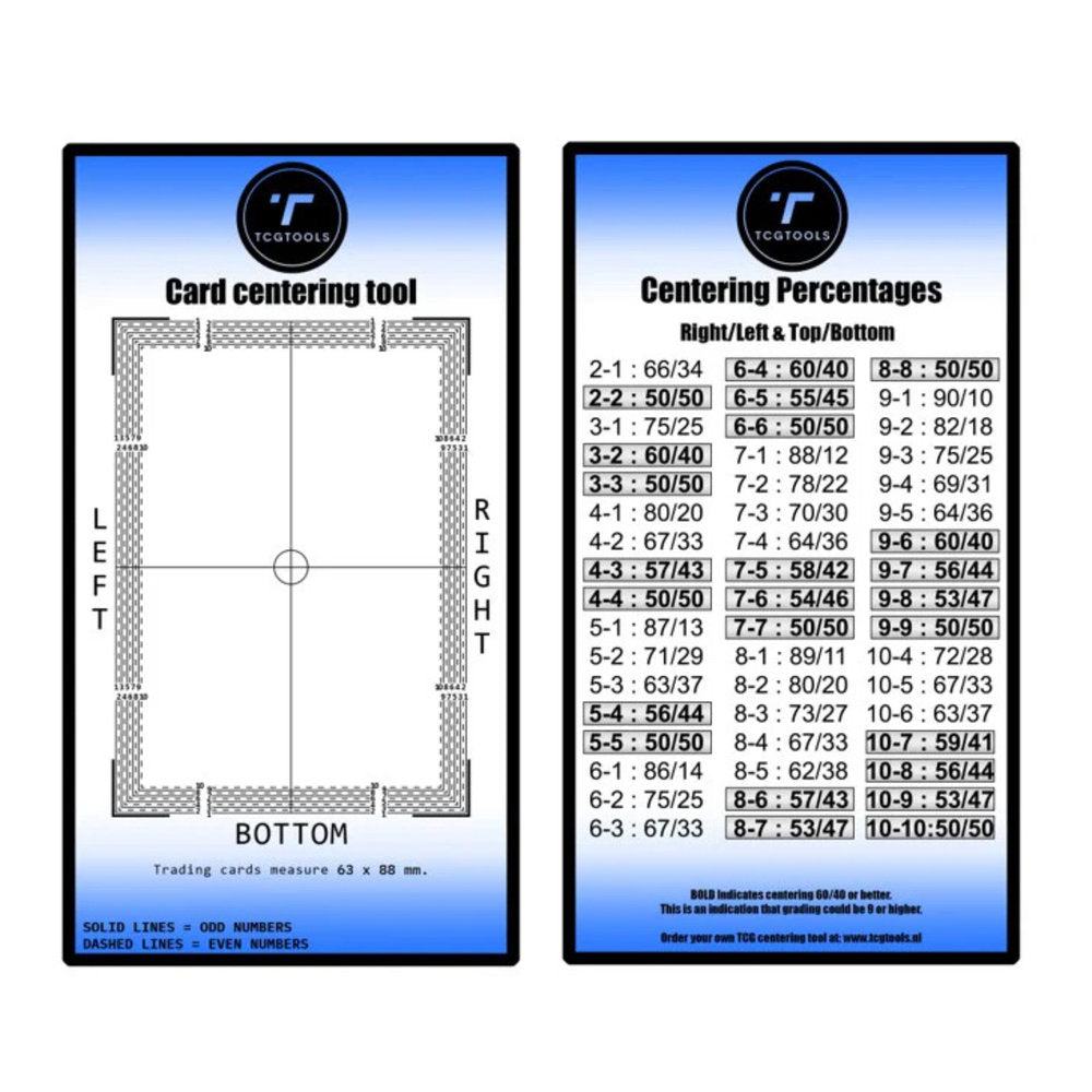Card Centering Tool – Wolfcards